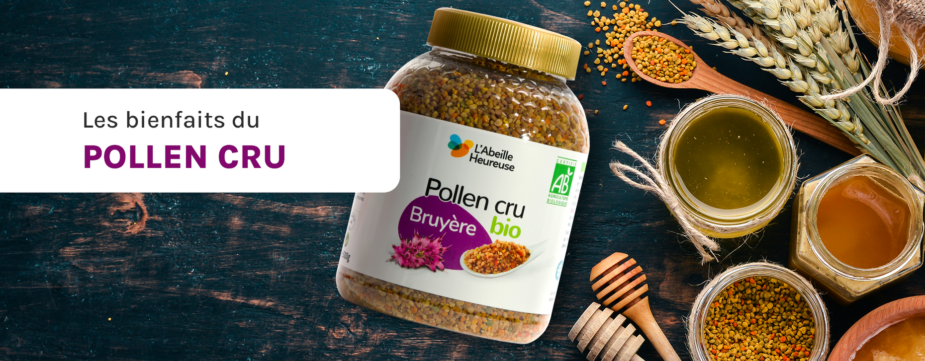 Le pollen cru contient des vitamines et des oligoéléments qui permettraient de reprendre du poil ...