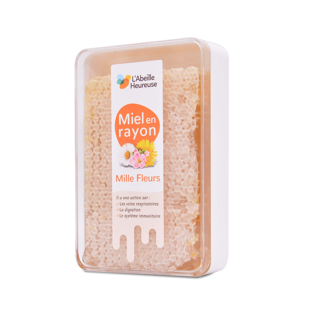 Miel en Rayon 100% Naturel - 200g & 400g | Abeille Heureuse
